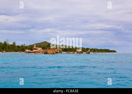 Seychelles, La Digue, Tropical storm Stock Photo - Alamy
