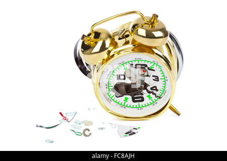 Broken alarm clock Stock Photo: 103244980 - Alamy