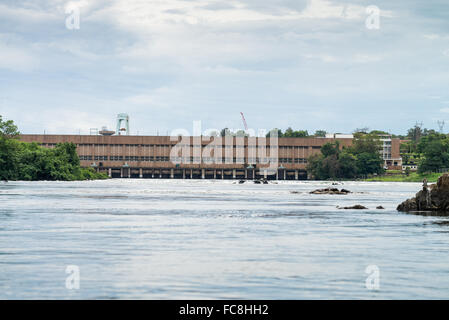 The Dam at Bujagali Falls, Jinja, Uganda, Africa Stock Photo - Alamy
