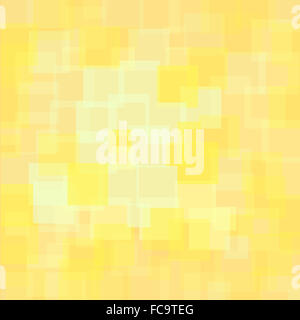 Abstract yellow squares illustration background Stock Photo - Alamy