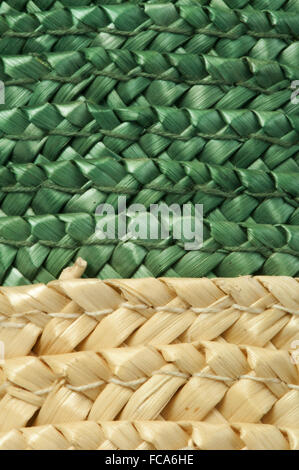 Woven straw background Stock Photo - Alamy