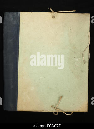 Old tattered folder Stock Photo - Alamy