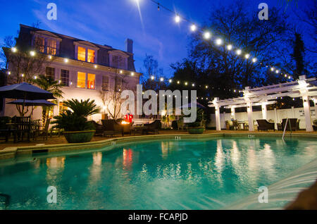 Swimming pool in the Hotel Colonial in the Spanish colonial city of ...
