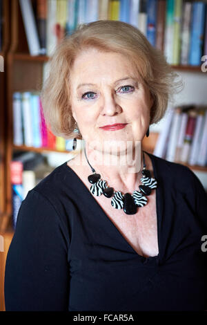 Author Elizabeth Edmondson pictured at her home in Oxford Stock Photo ...