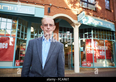 Sir Clive Booth, Vice-Chairman of the Oxford Civic Society Stock Photo ...