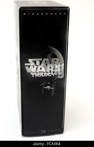 Star Wars Trilogy DVD Box Set Stock Photo - Alamy