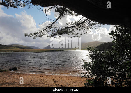 Lough Beagh (Loch Gleann Bheatha) in the Glenveagh National Park ...