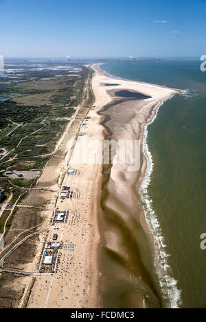 The Netherlands, Ter Heijde, The Sand Motor, Aerial Stock Photo - Alamy