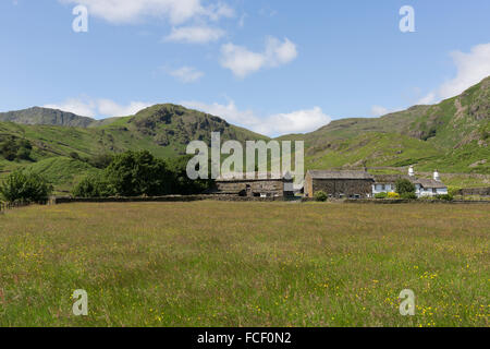 Fell Foot Farm, Little Langdale, Lake District, Cumbria, England, UK ...