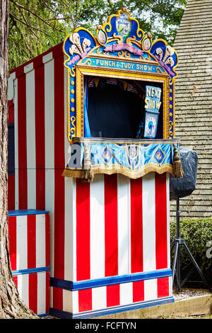 A traditional Punch and Judy booth Stock Photo - Alamy