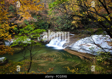 Sichuan Guangwu Mountains River Stock Photo - Alamy