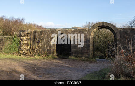 Rivington Castle, a scaled down copy of Liverpool Castle, Part of the ...