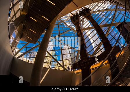The World Trade Center tridents, two steel columns once formed part ...