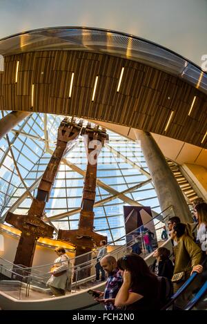 The World Trade Center tridents, two steel columns once formed part ...