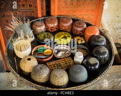 Myanmar, Burma, lacquerware image Stock Photo: 28043507 - Alamy