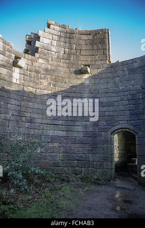 Rivington Castle, a scaled down copy of Liverpool Castle, Part of the ...