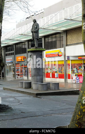 Havelock Square Swindon Town Centre before it was upgraded in January ...