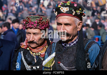 Portrait of a Turkish Men Wearing a Moustache and Traditional Turkish ...