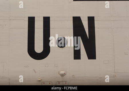 United Nations UN logo symbol Stock Photo - Alamy