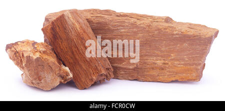 Sedimentary rocks over white background Stock Photo - Alamy