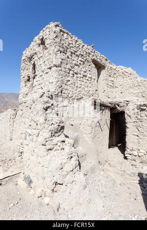 Ruin of an old omani village at Izki. Ad Dakhiliyah, Sultanate of Oman ...