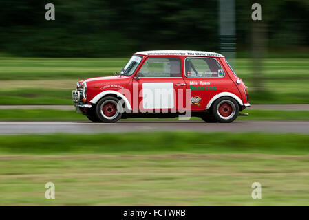 Classic Mini rally car Stock Photo - Alamy