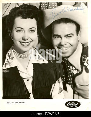 ROSE MADDOX (1925-1998) US Country & Wester musician about 1960 Stock ...
