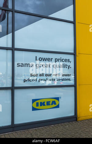 IKEA Signage at Lakeside Retail Park Stock Photo - Alamy