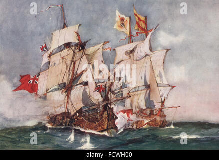 The Spanish galleon Nuestra Señora de la Concepción aka Cacafuego ...