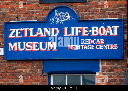 Redcar Zetland lifeboat station museum, housing the oldest lifeboat in ...