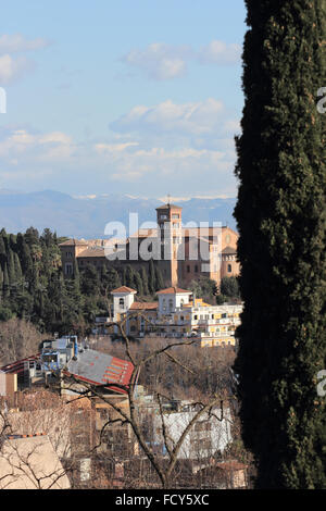 Italy, Lazio, Rome, Aventine Hill, church of Santa Sabina, mosaic ...