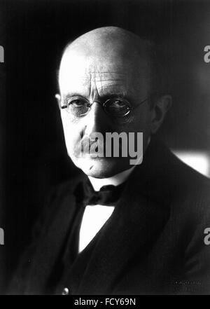 Portrait of Max Planck (1858-1947), German physicist and originator of ...