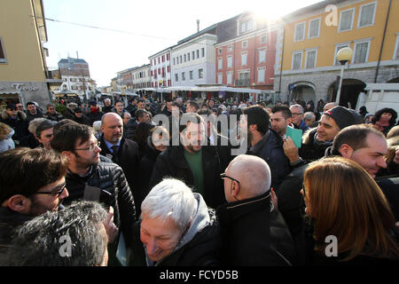 Codroipo, Udine, Italy. 26th January, 2016. Italian Northern League ...