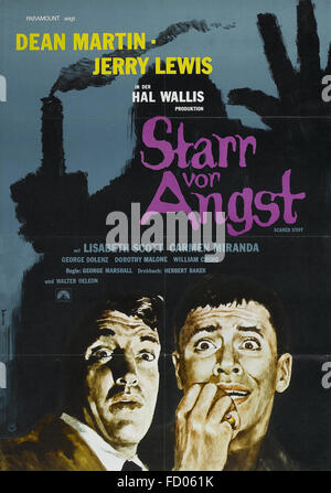 Scared Stiff (1953) - Movie Poster Stock Photo - Alamy