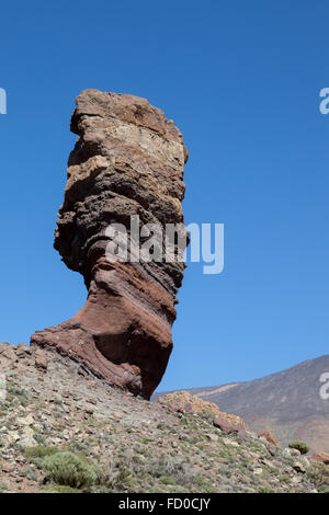 The rock called the Tree near Mount Teide Stock Photo - Alamy
