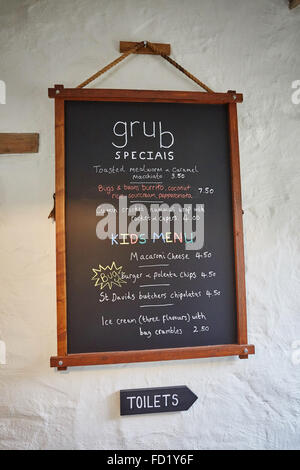 The Restaurant at grub kitchen on grub farm where some of the meals on ...