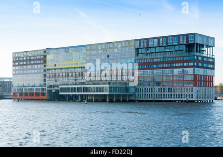 Amsterdam, Netherlands, Silodam, MVRDV Apartment Complex, Port ...