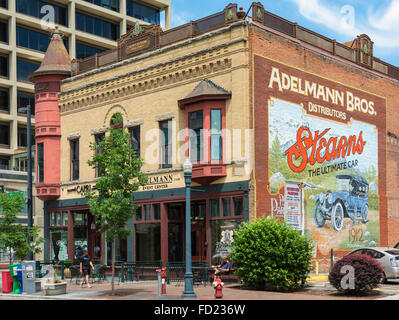Idaho, Old Boise Historic District, Union Block Building Stock Photo ...
