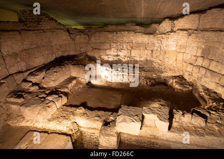 Germany, Cologne, the relics of the Praetorium. The Praetorium was the ...