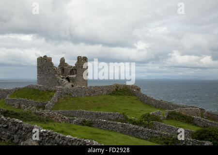 O'Brien's Castle, a 14th century castle on Inisheer, the smallest of ...