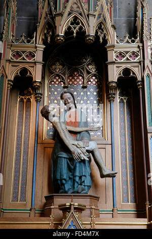 Our Lady of Strasbourg Cathedral. Saint Catherine Chapel. Altar of the ...