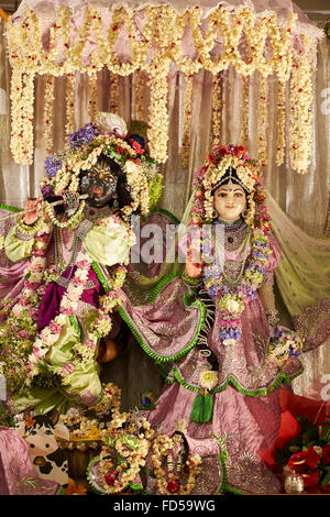 Janmashtami (Krishna's birthday) festival at the ISKCON Paris temple ...