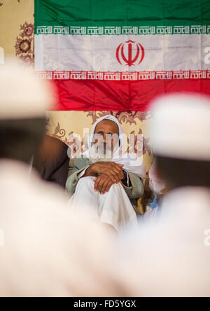 men during wedding celebrations, Qeshm Island, Tabl , Iran Stock Photo ...