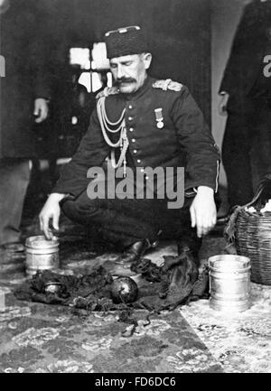 Turkish soldier in the First Balkan war, 1912 Stock Photo - Alamy