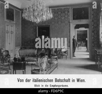 Italian embassy in Vienna, 1914 Stock Photo - Alamy