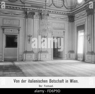 Italian embassy in Vienna, 1914 Stock Photo - Alamy