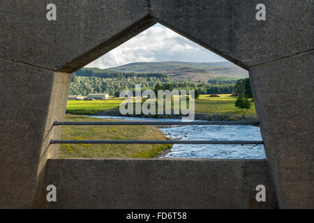 Findhorn Bridge at Tomatin Stock Photo - Alamy