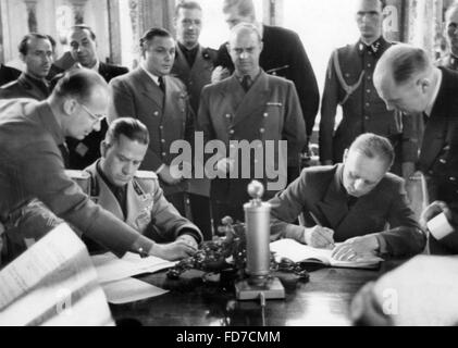 Signing of the German-Italian alliance Stock Photo - Alamy