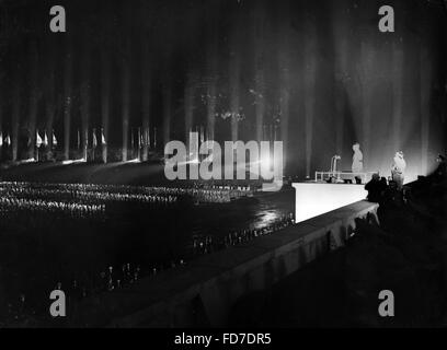 Cathedral of Light at the Nuremberg Rally, 1936 Stock Photo - Alamy