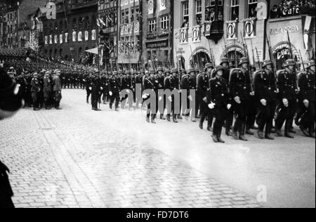 Nuremberg Rally 1938 in Nuremberg, Germany - Members of the League of ...